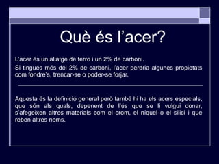 L’Acer | PPT