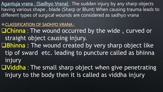 LACERATION INJURY | PPT | PPTX