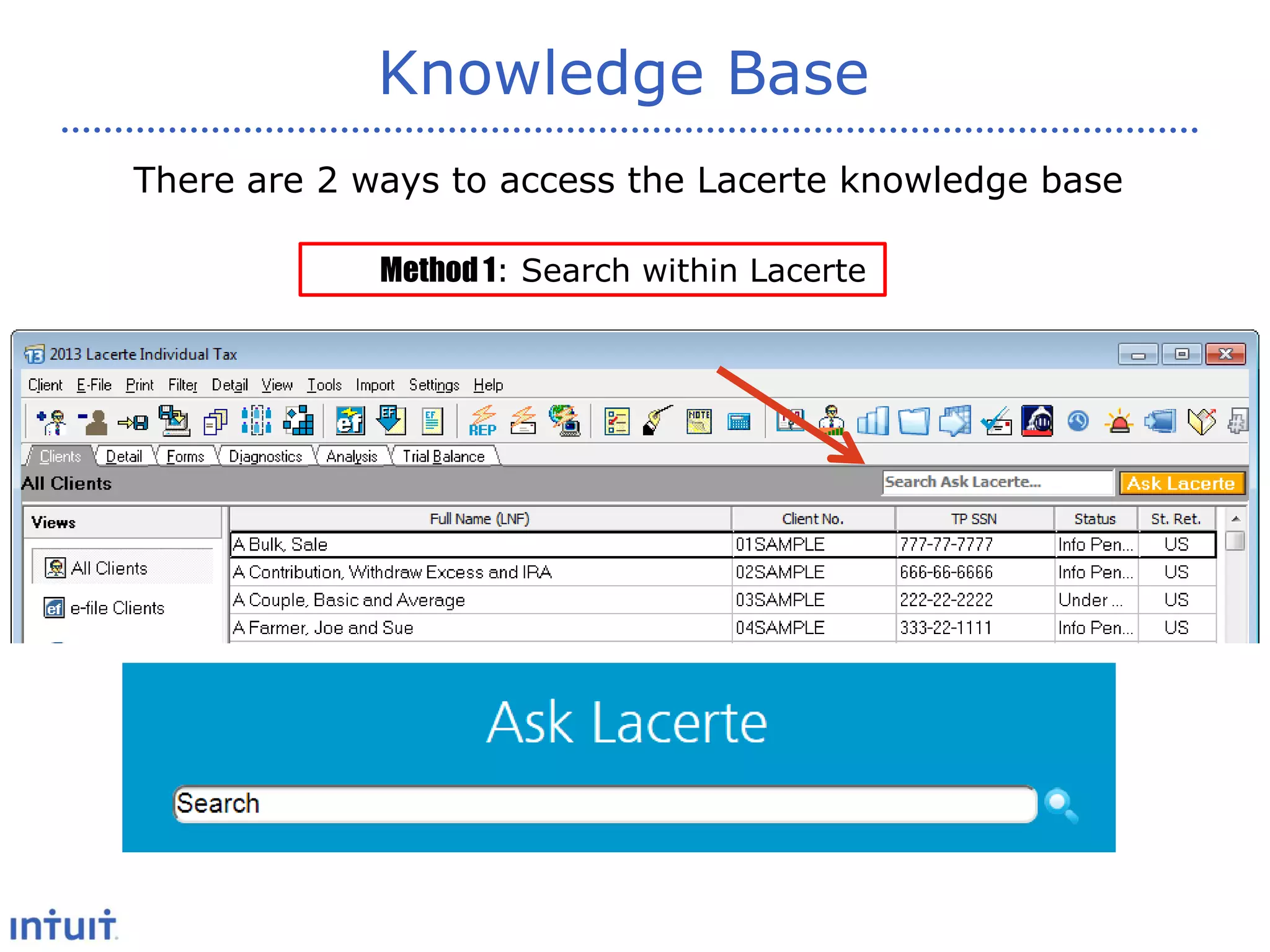 Lacerte Helpful Resources | PPTX