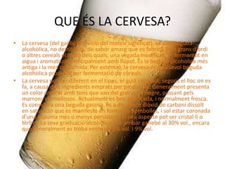 La Cervesa | PPTX