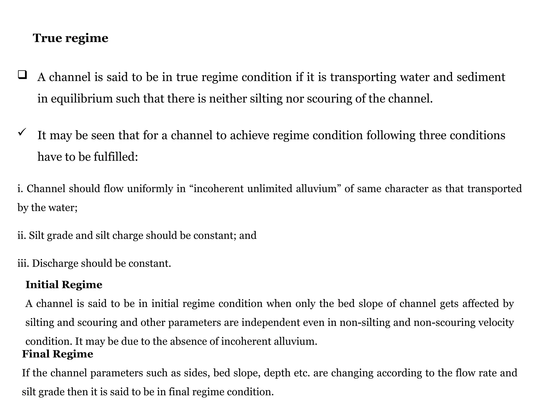 The Lacey's Theory of Canal System Design | PPTX