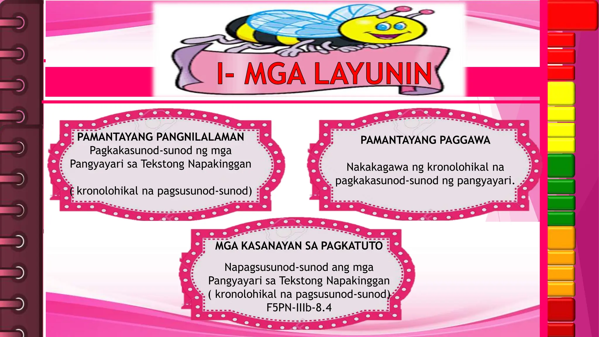 LAC Filipino 5 -Pagkasunud-sunod ng mga Pangyayari - Copy.pptx