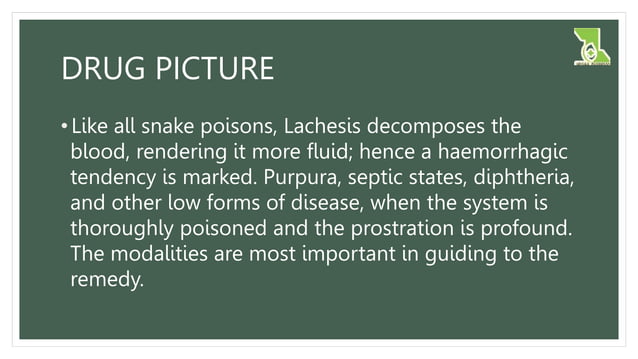 Lachesis Mutus- a Homoeopathic medicinel.pptx