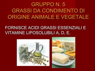 La chimica a tavola | PPT