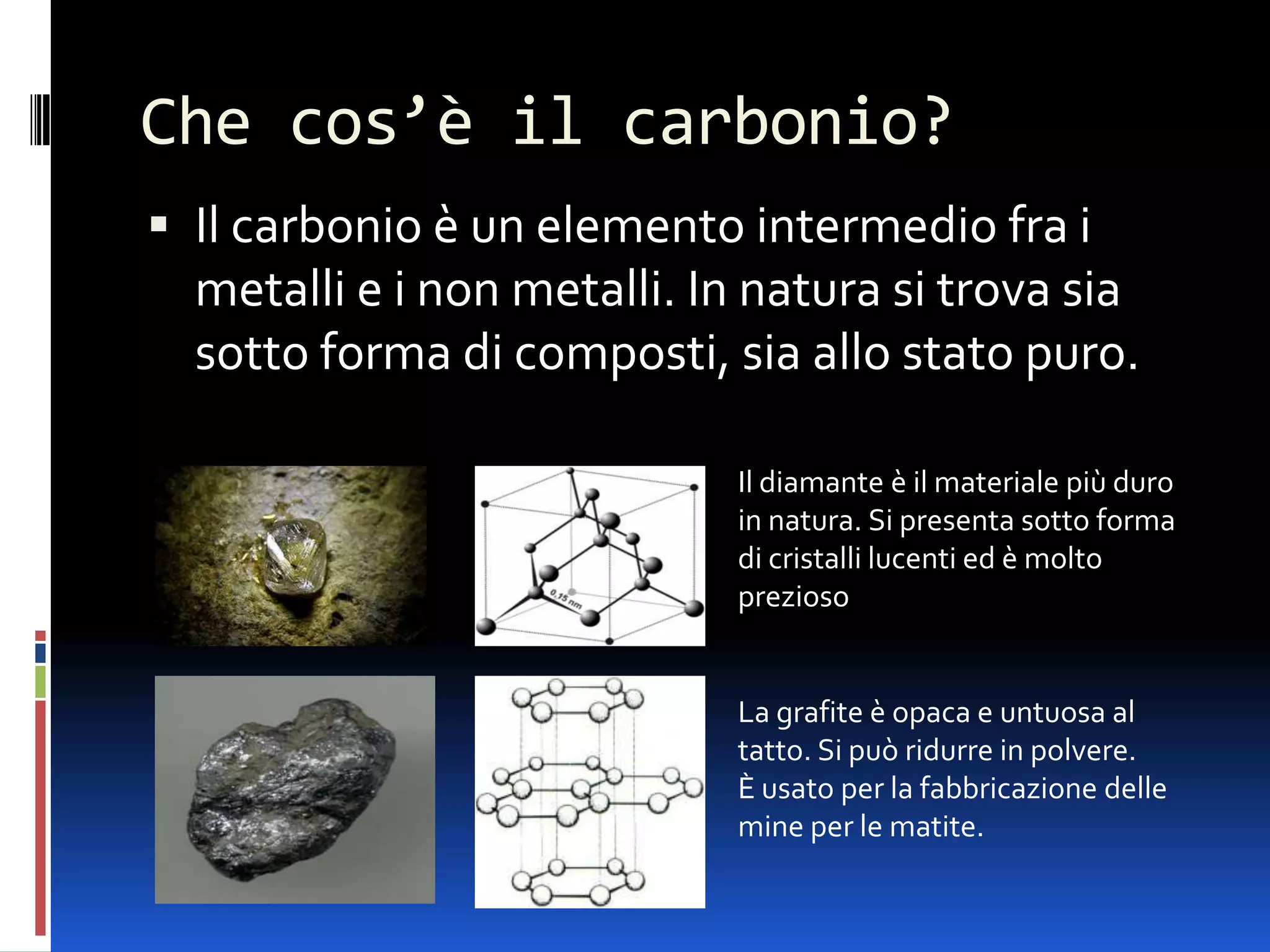 La chimica del carbonio | PPTX