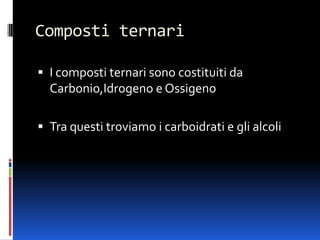 La chimica del carbonio | PPTX