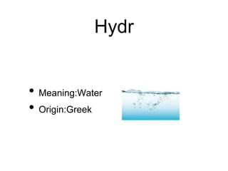 Laci and Sydney Greek and Latin Roots | PPT