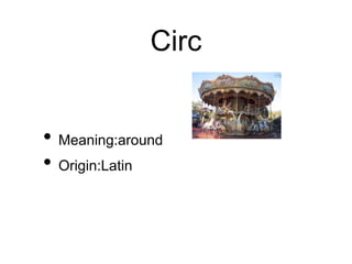 Laci and Sydney Greek and Latin Roots | PPT