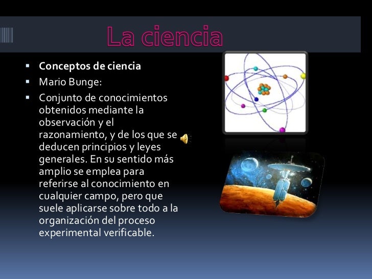 Concepto De Ciencia