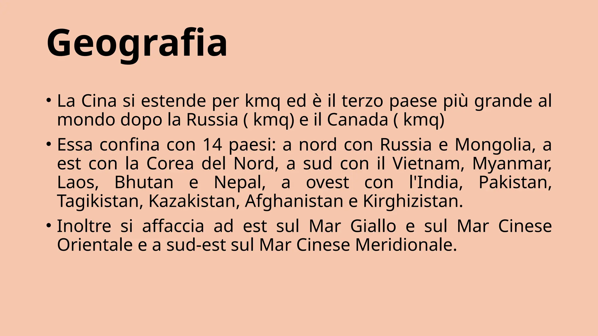 La Cina - presentazione di geografia .pptx
