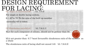 Lacing, battening | PPTX