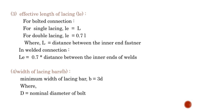 Lacing, battening | PPTX | Physics | Science