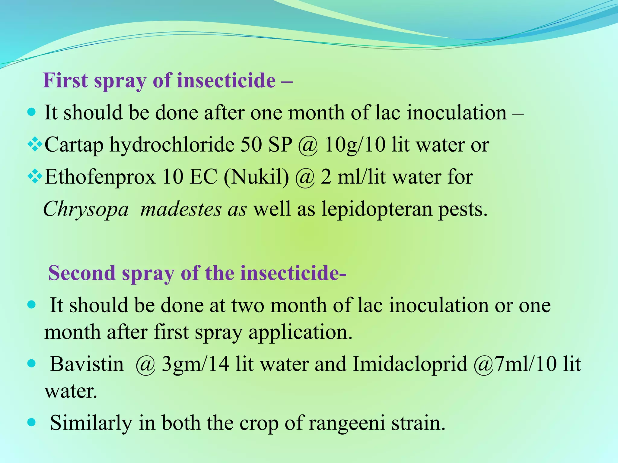 Lac insect, it's natural enemies and their management | PPTX