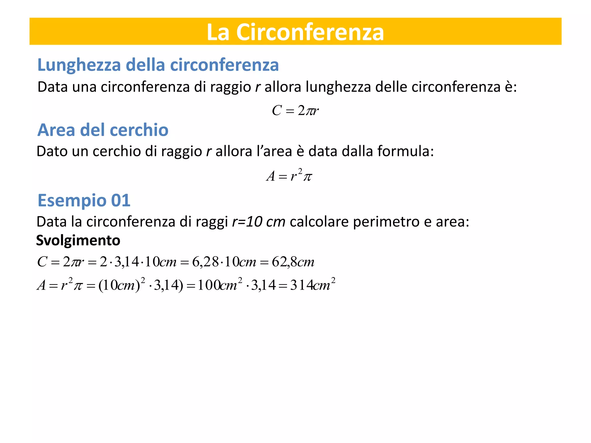 La circonferenza | PDF