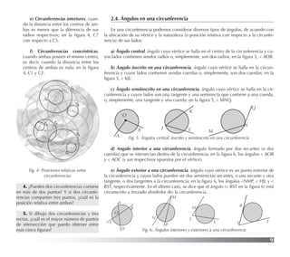La Circunferencia y el Círculo | PDF