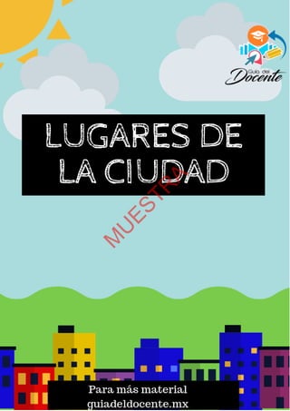 Conoce los Lugares de la Ciudad. | PDF