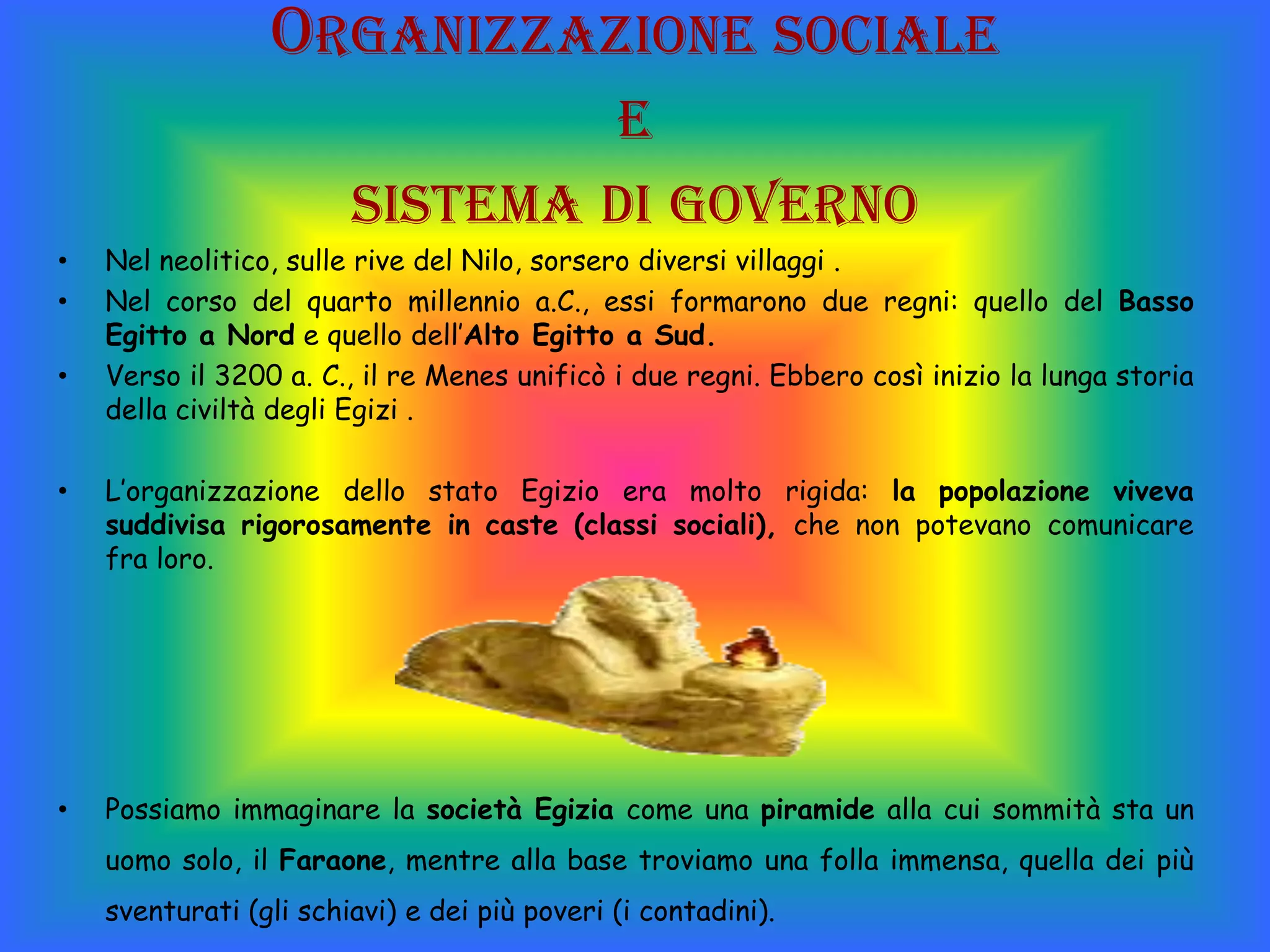 La civilta’ egizia | PPTX