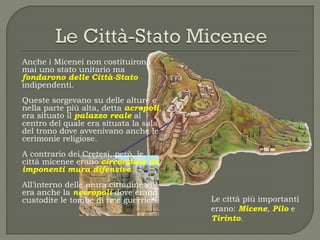La civiltà micenea | PPT