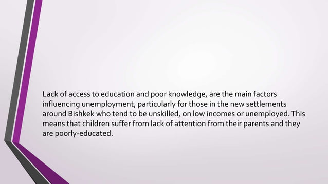 Lack of education 2.0 Jovy Milanes | PPT