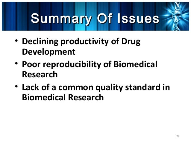 The Reproducibility Crises In Biomedical Research And Its Impact On P…