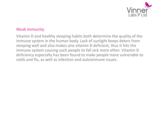Lack Of Sun Exposure And Health Issues | PPTX