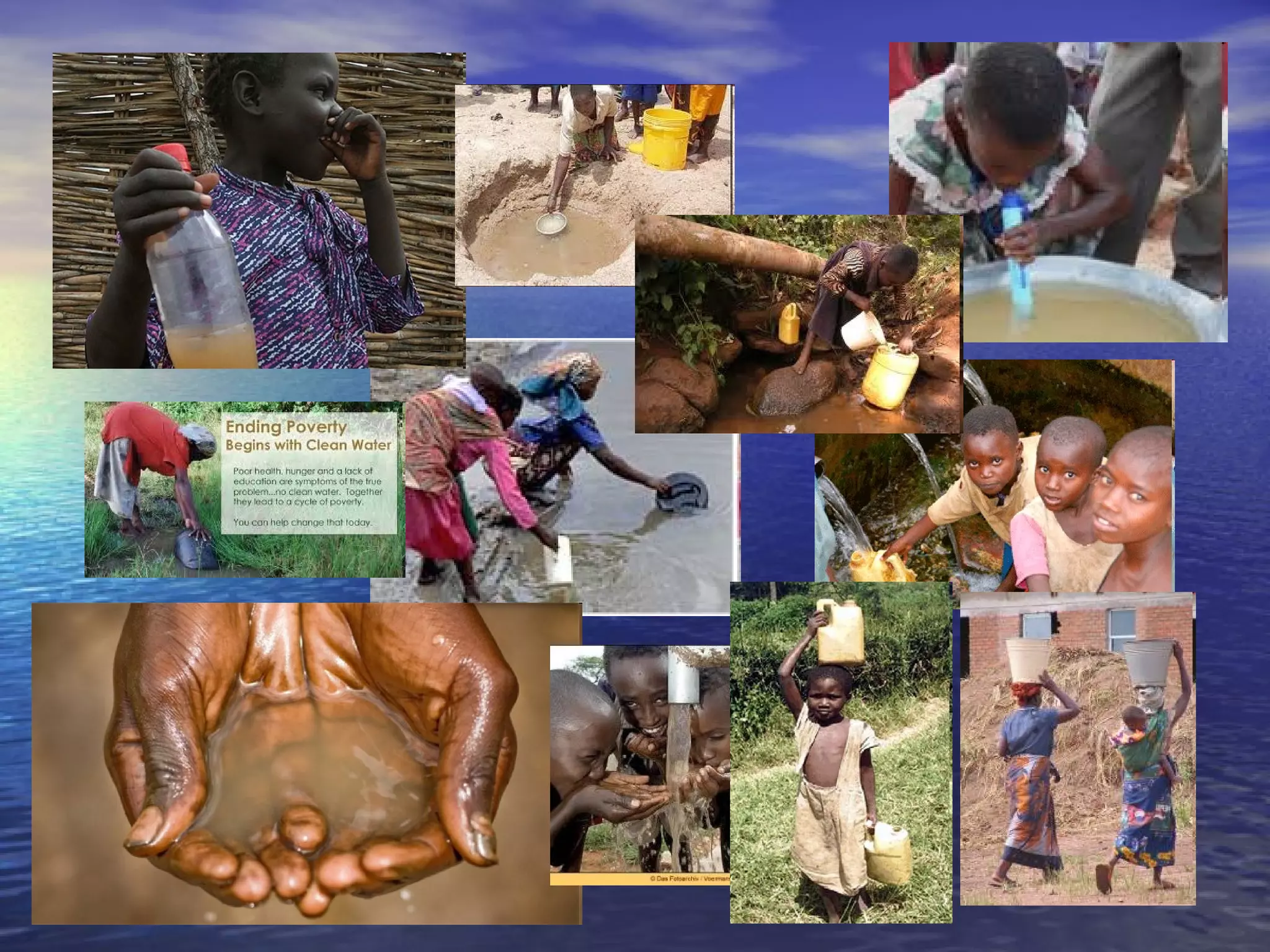 Lack of water in africa project | PPT