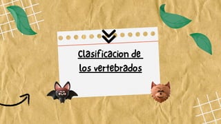 La clasificacion de animales vertebrados.pdf