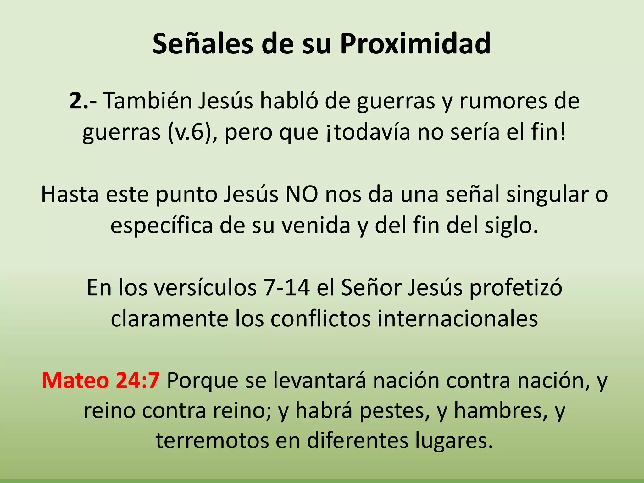 La clave de la 2da venida de cristo. Hugo Araujo | PPT