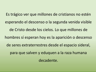 La clave de la 2da venida de cristo. Hugo Araujo | PPTX