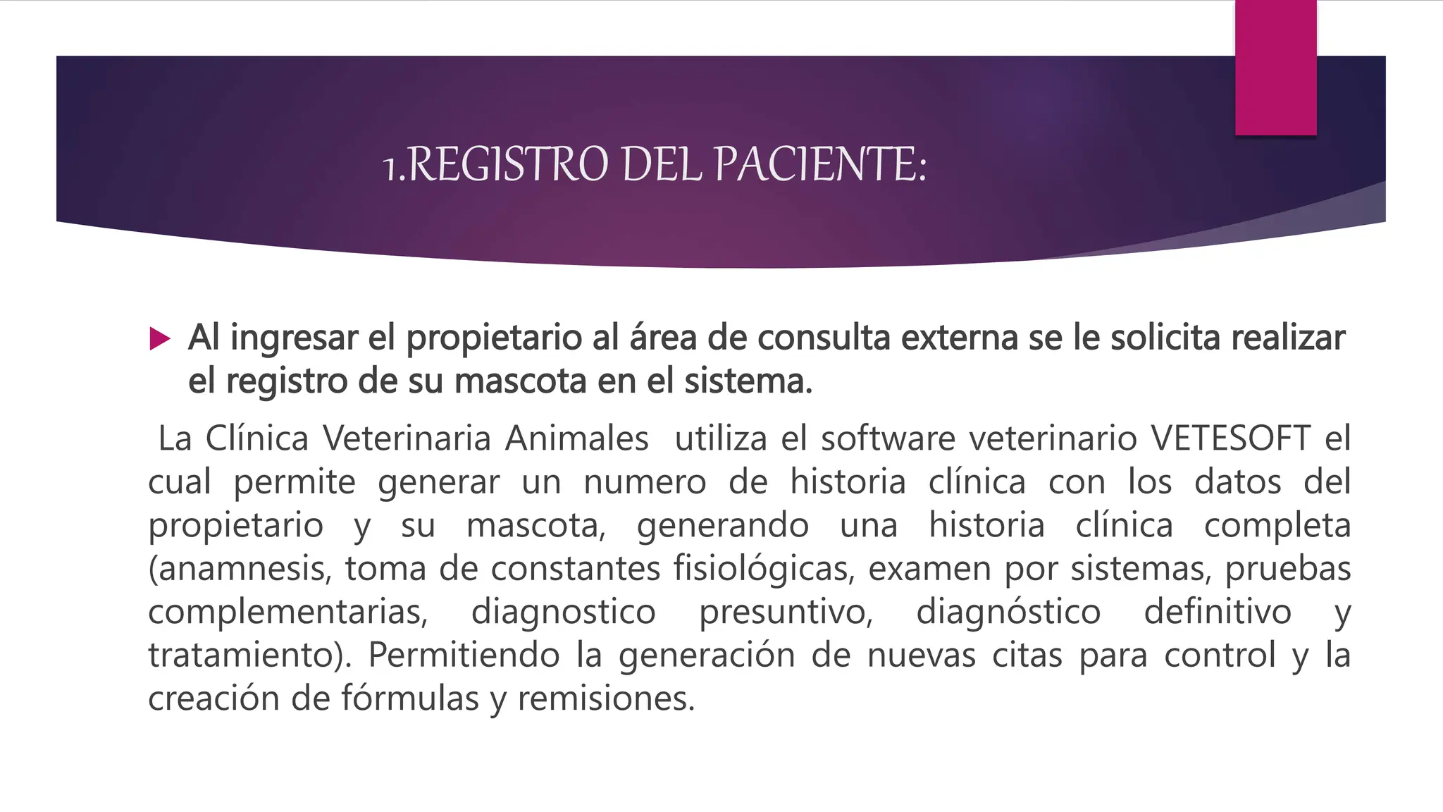 LA CLINICA DE PEQUEÑOS ANIMALES--CLASE 3.pptx