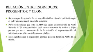 La clonación pp | PPTX