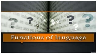 Language across the curriculum | PPTX