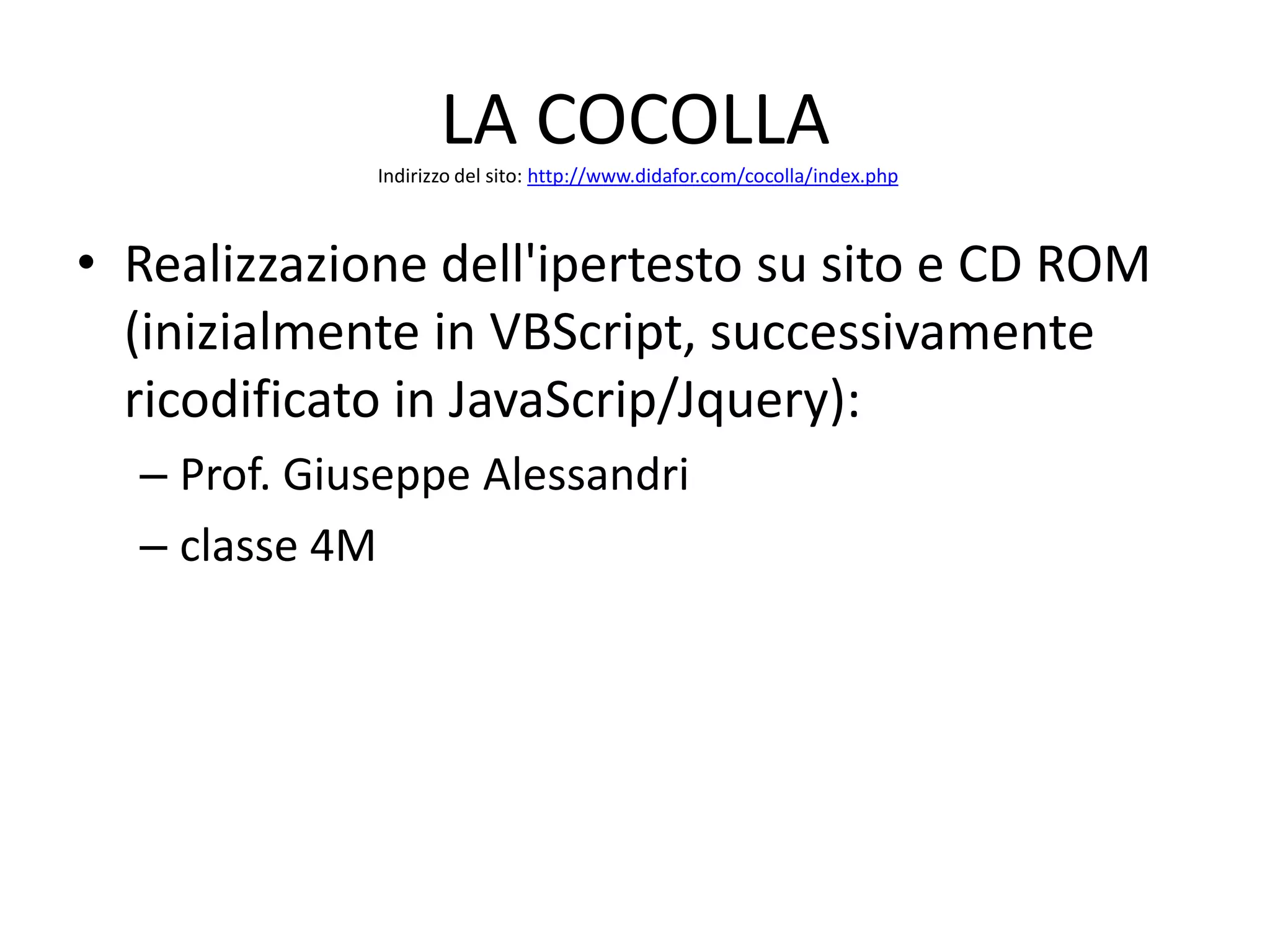La cocolla - Macerata | PDF