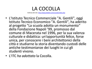La cocolla - Macerata | PPT