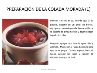 Colada Morada del Ecuador | PPTX