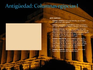 La Columna A Lo Largo De La Historia | PPT