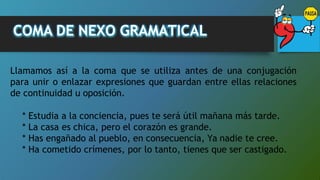 LA COMA, COMO SIGNO DE PUNTUACION Y SUS FUNCIONES | PDF