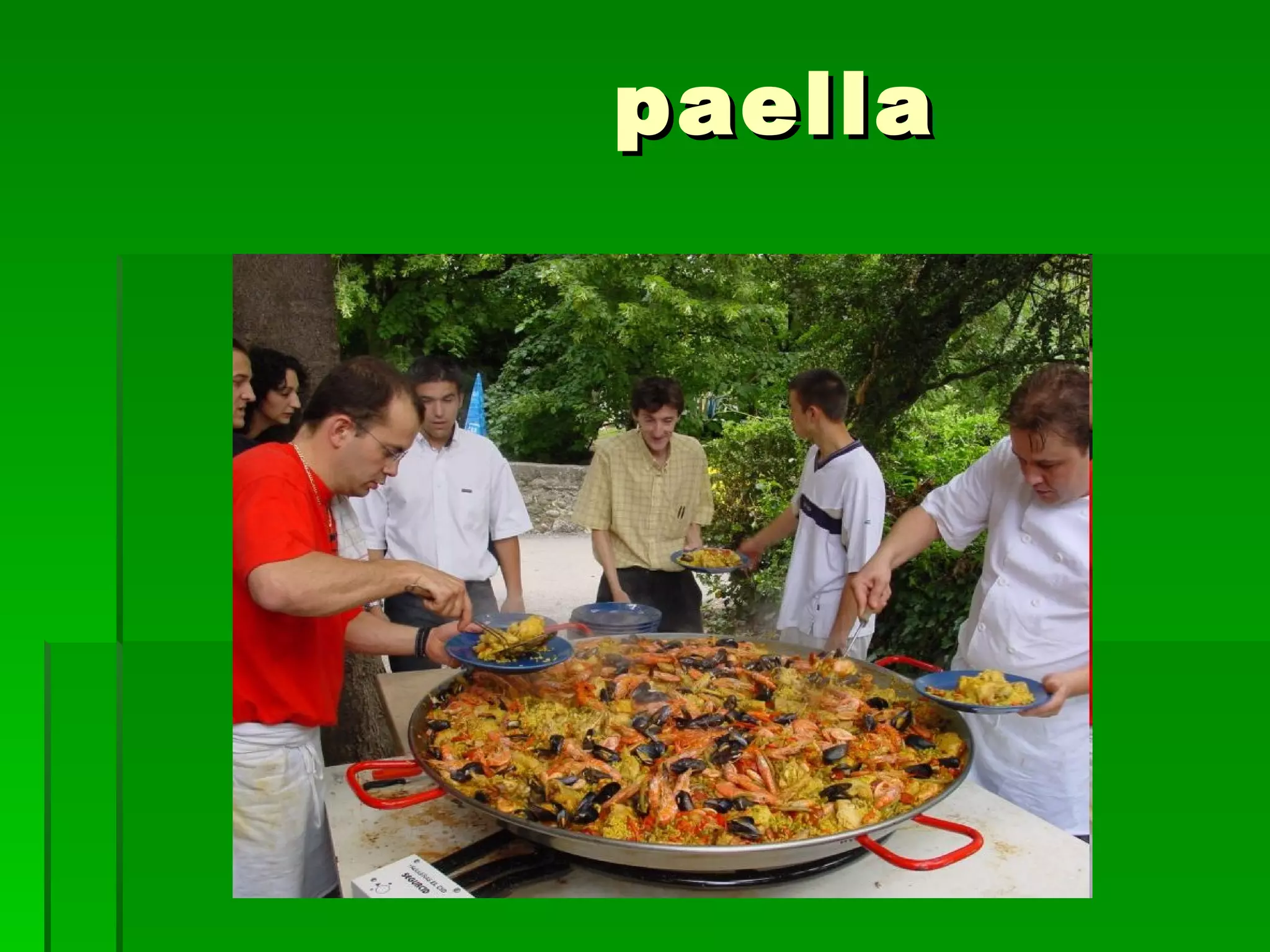 La comida de españa (student ppt) | PPT
