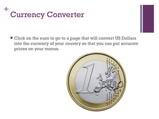 La comida web quest | PPT | World Cuisines | Food & Drink