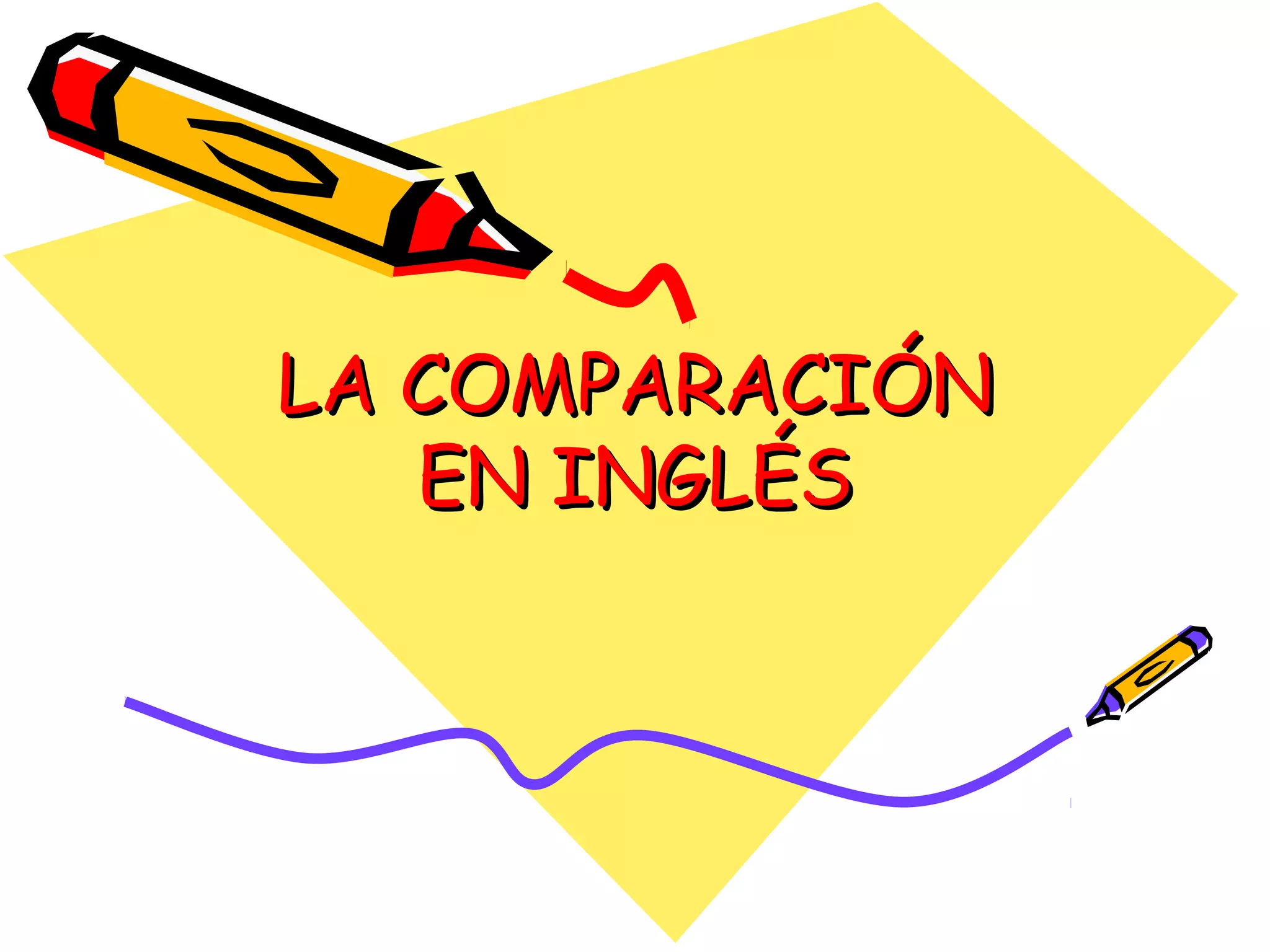 La comparación en inglés | PPT