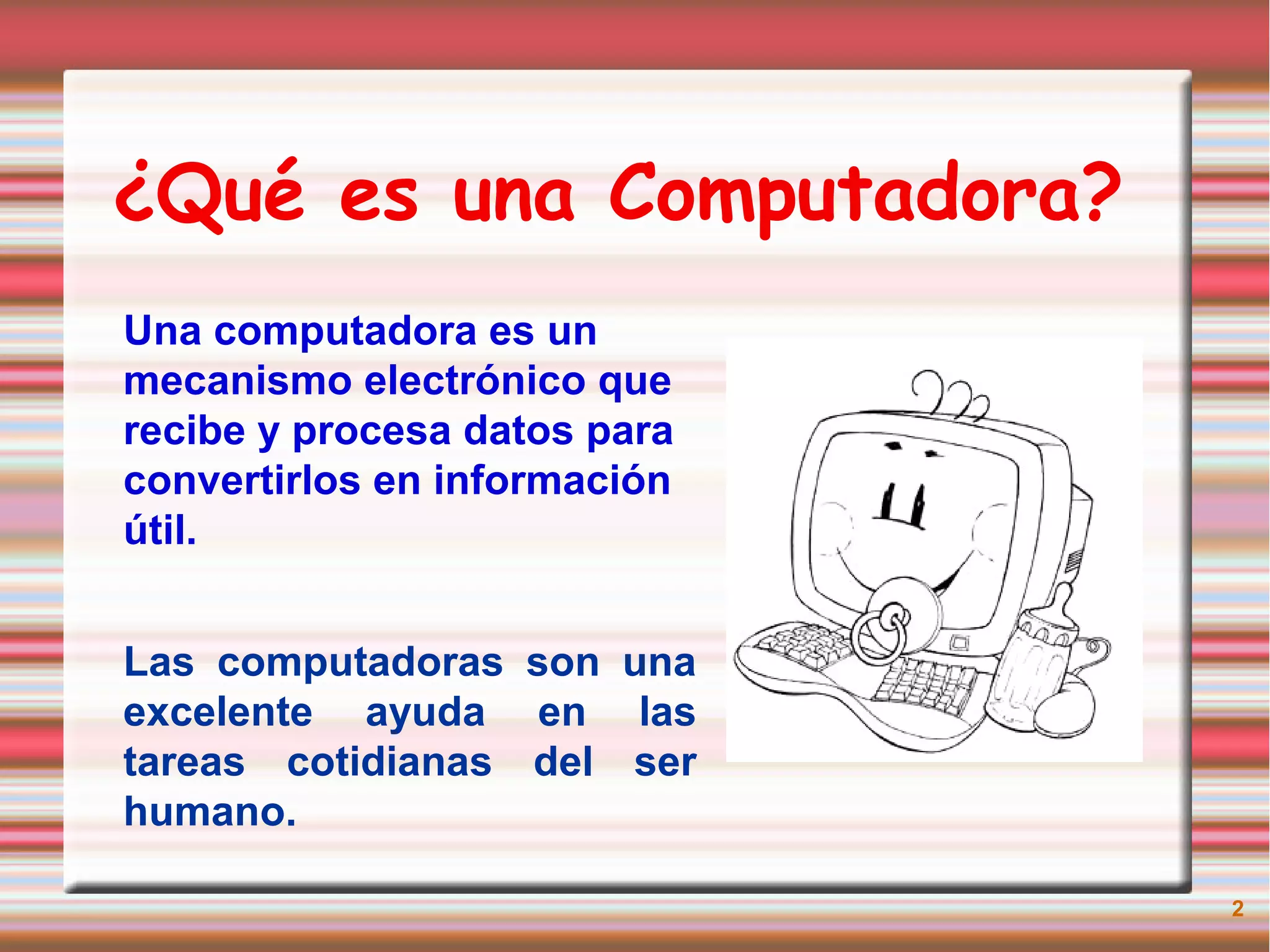 La computadora | ODP | Computer Peripherals | Computing