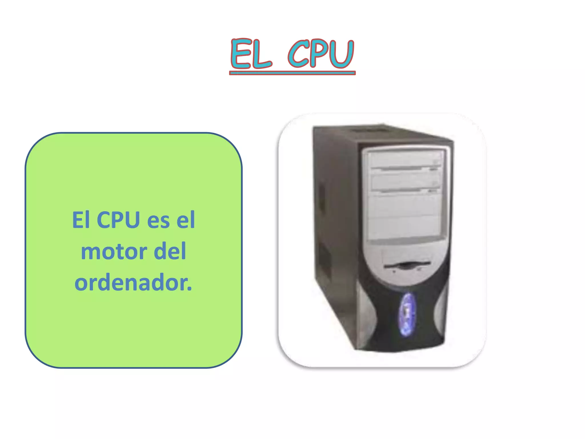 La computadora y sus partes | PPTX