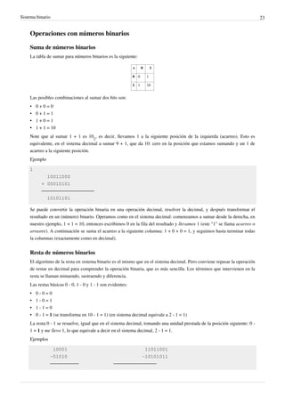 La computadora el sistema binario | PDF