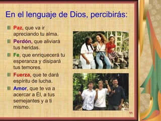 La comunicación con dios | PPTX