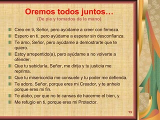 La comunicación con dios | PPTX