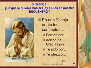 La comunicación con dios | PPTX