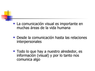 La comunicación visual | PPT