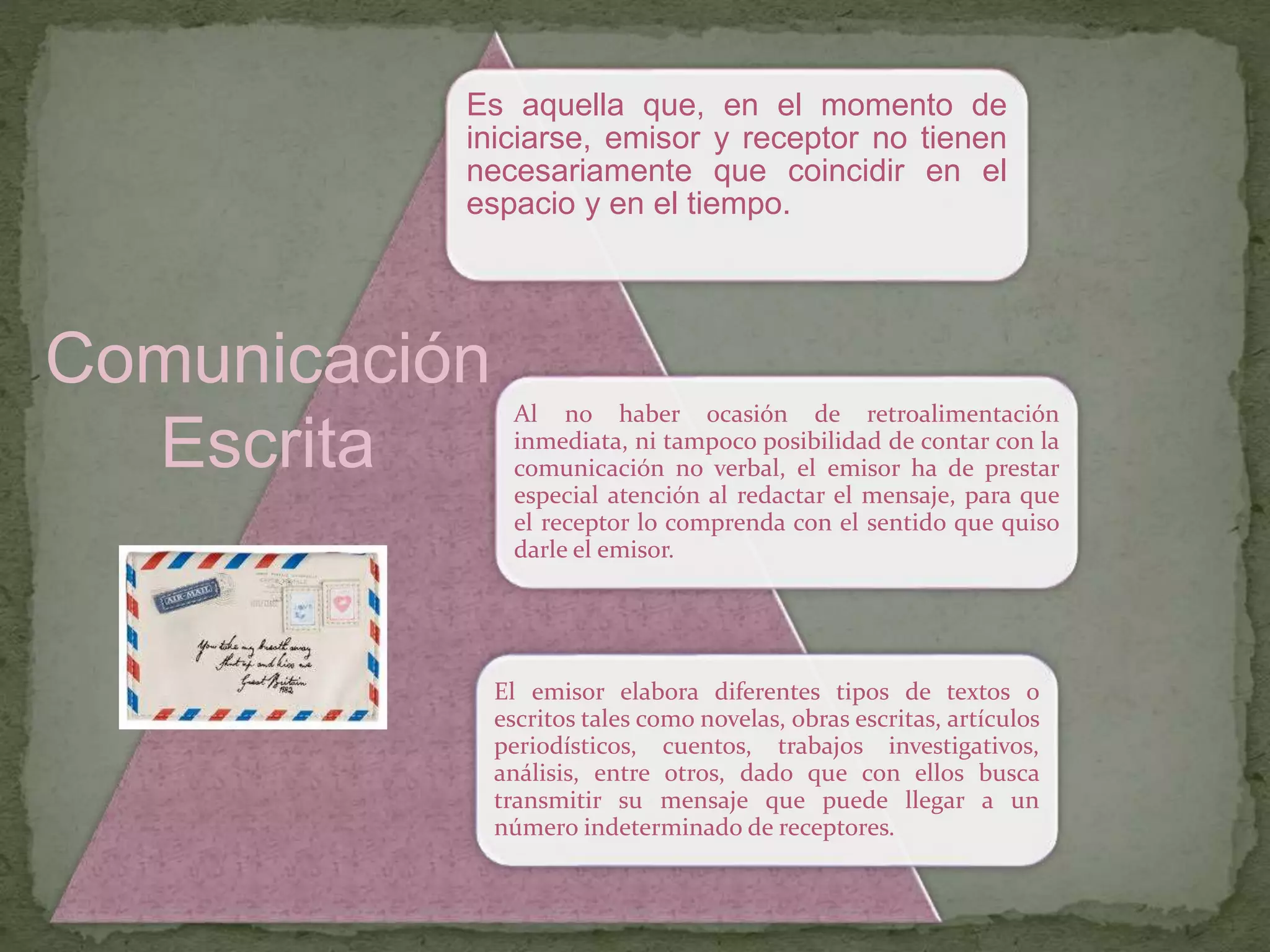 La comunicación escrita | PPT