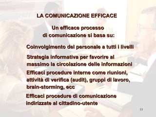 La comunicazione | PPT | Business and Finance