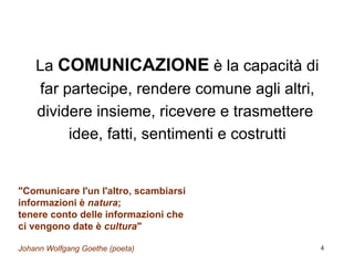 La comunicazione | PPT | Business and Finance